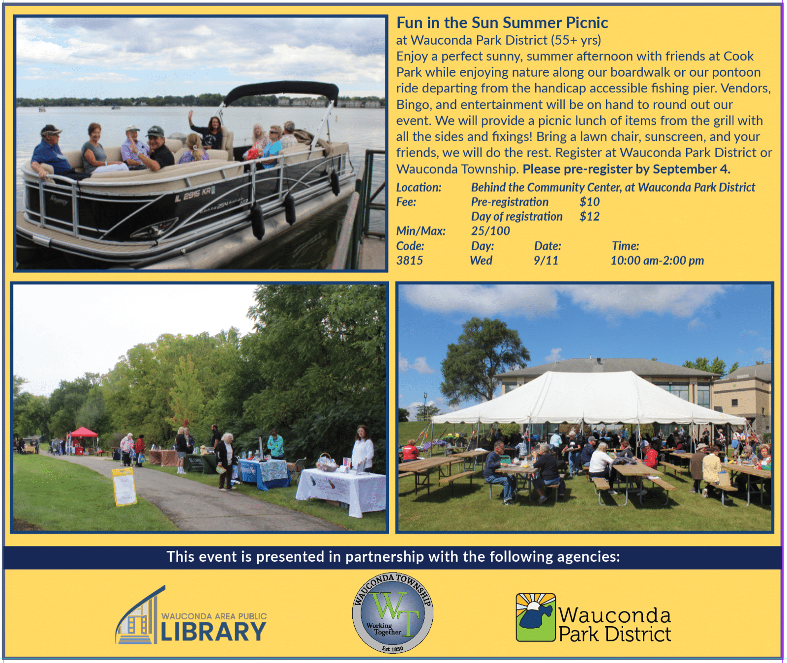 Events from Jun 3 – Aug 4 – Wauconda Park District